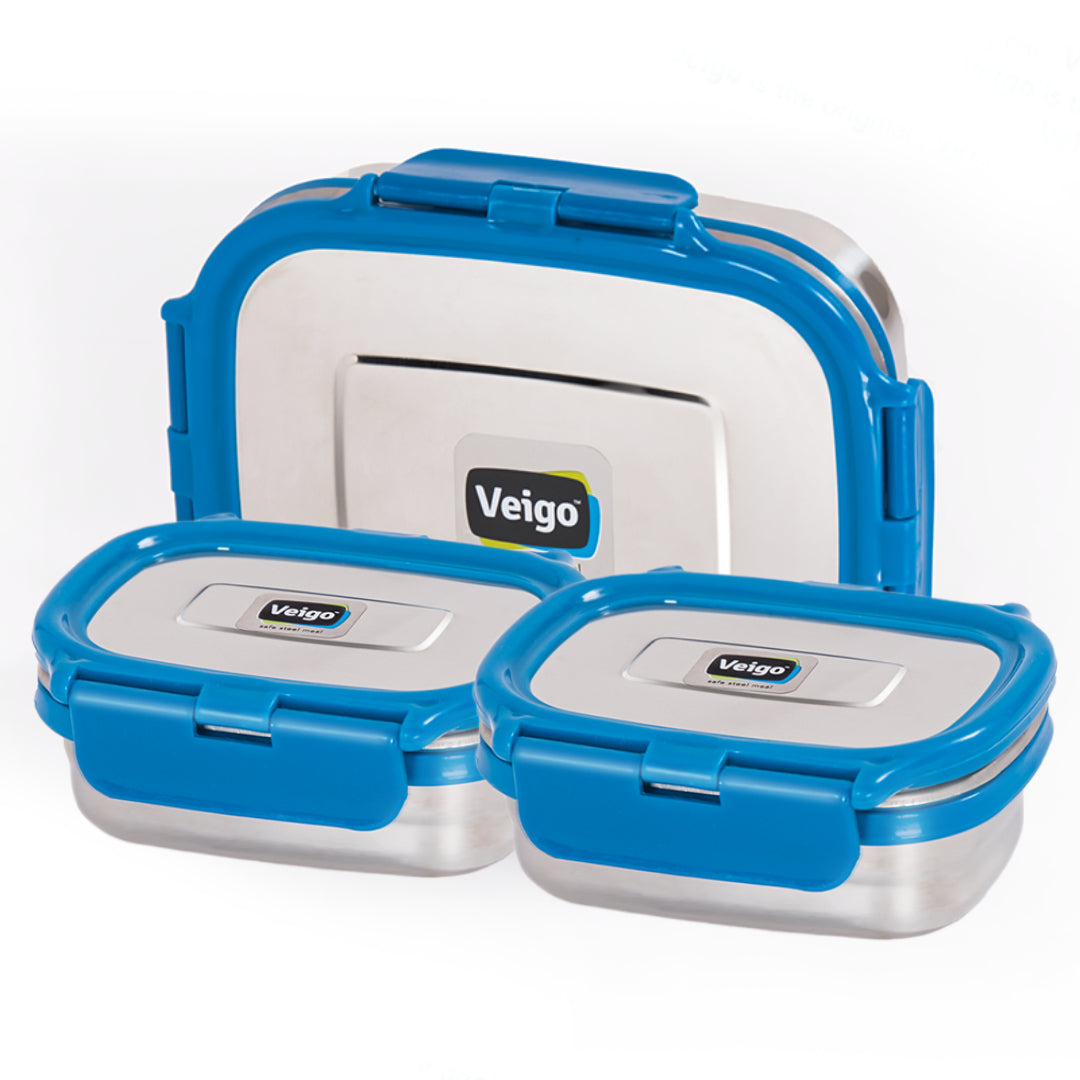 Buy India's Lunchbox Redefined School, Kitchen Storage, Office | Veigo ...